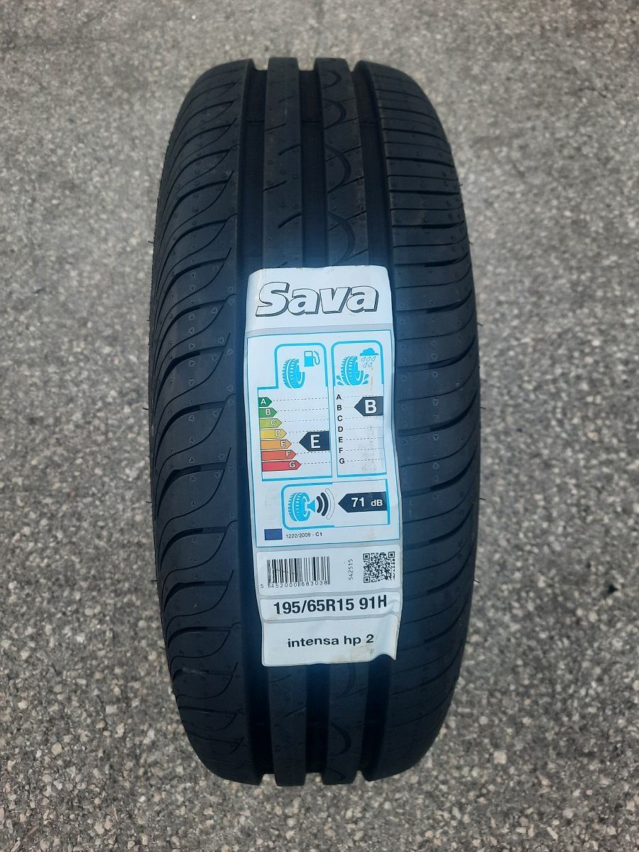 195/65/15 nove ljetne Sava Intensa HP2 52e/kom