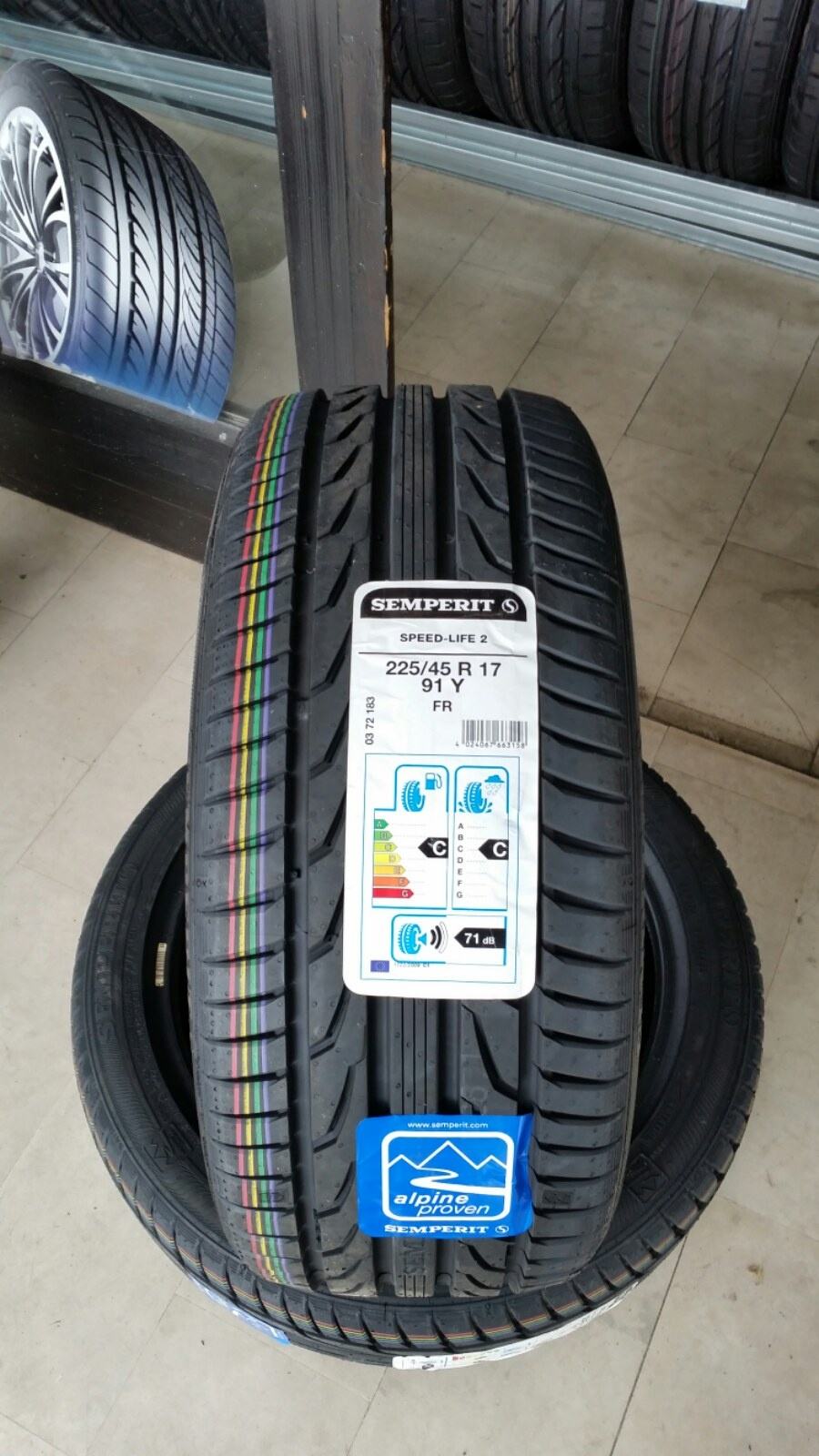 Gume Semperit Speed-Life 2 225/45/17 FR **584,79kn**