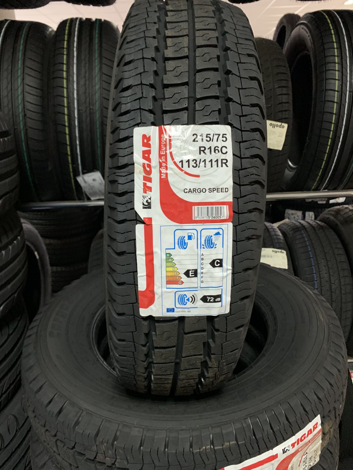 Tigar 215/75/16C ljetna, Kombi guma! Michelin grupa! AKCIJA!