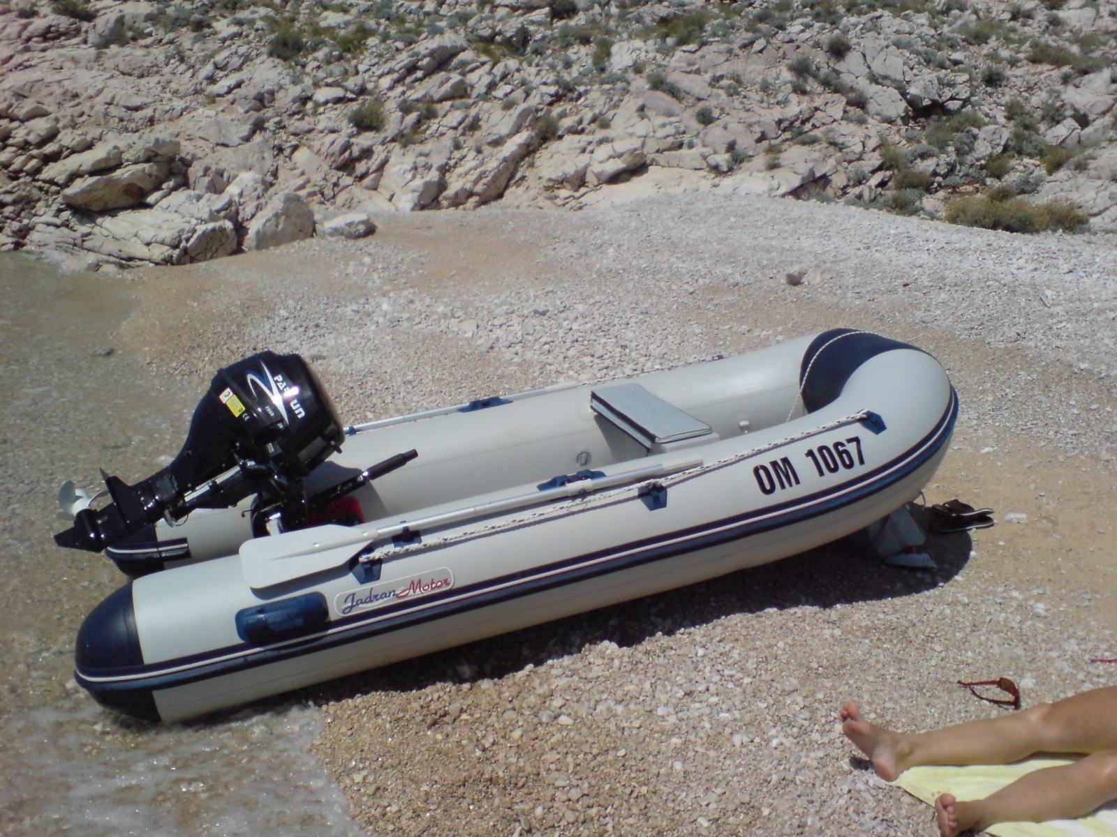 Gumenjak Jadran Motor 3.2 m +Parsun 9.8