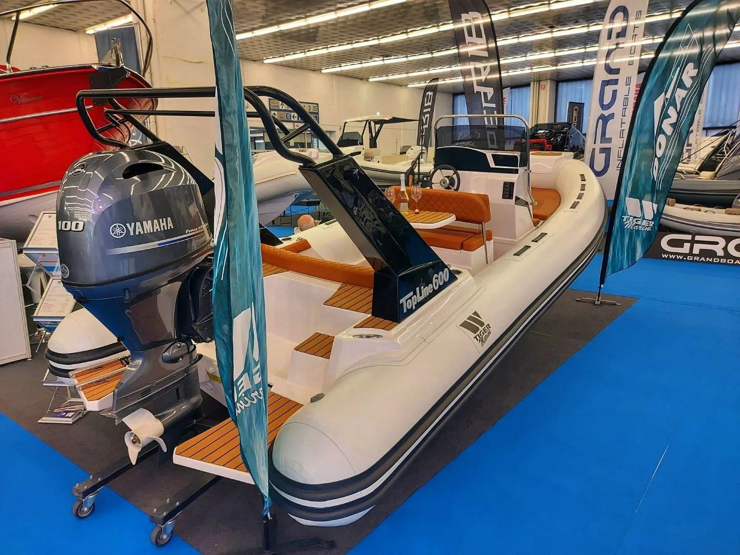 Gumenjak Tiger Marine Topline 600 Hypalon + Yamaha F150LCA