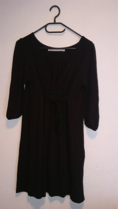 Crna Zara Basics haljina (M), *sniženo*