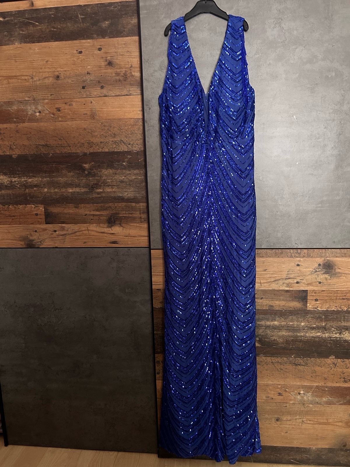 Haljina kraljevsko plava