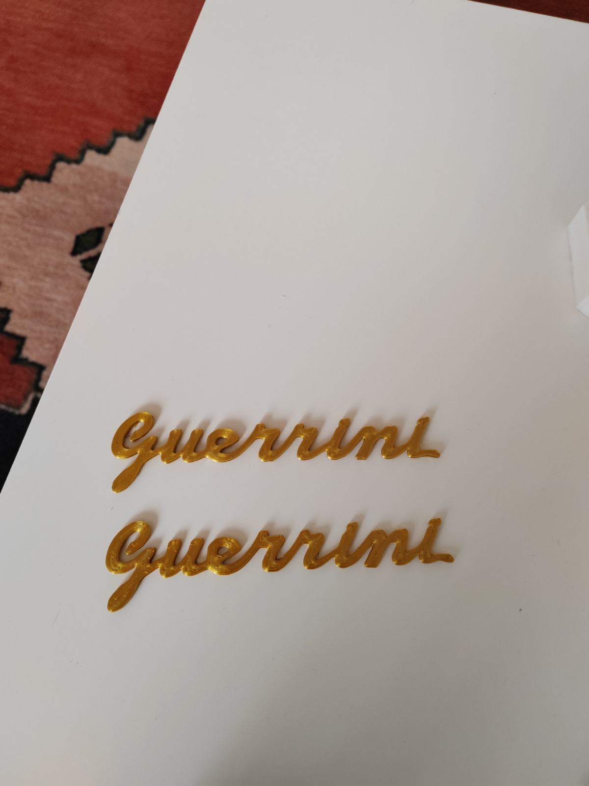 Natpis za harmonike | Guerrini