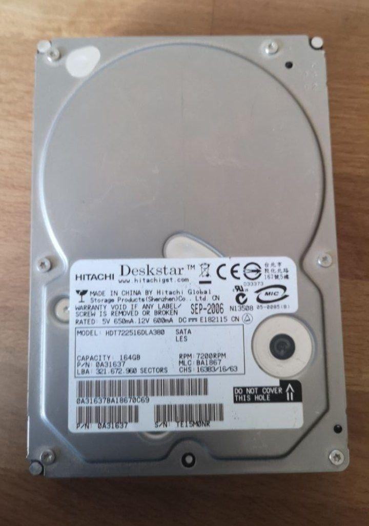 Deskstar 164Gb HDT722516DLA380