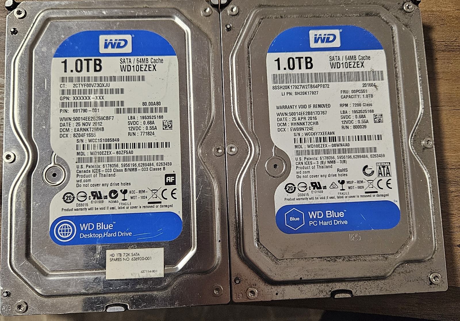 Hard disk 1 TB 3.5