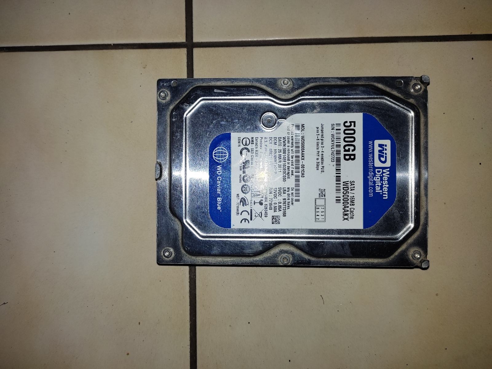 Hard Disk 500GB