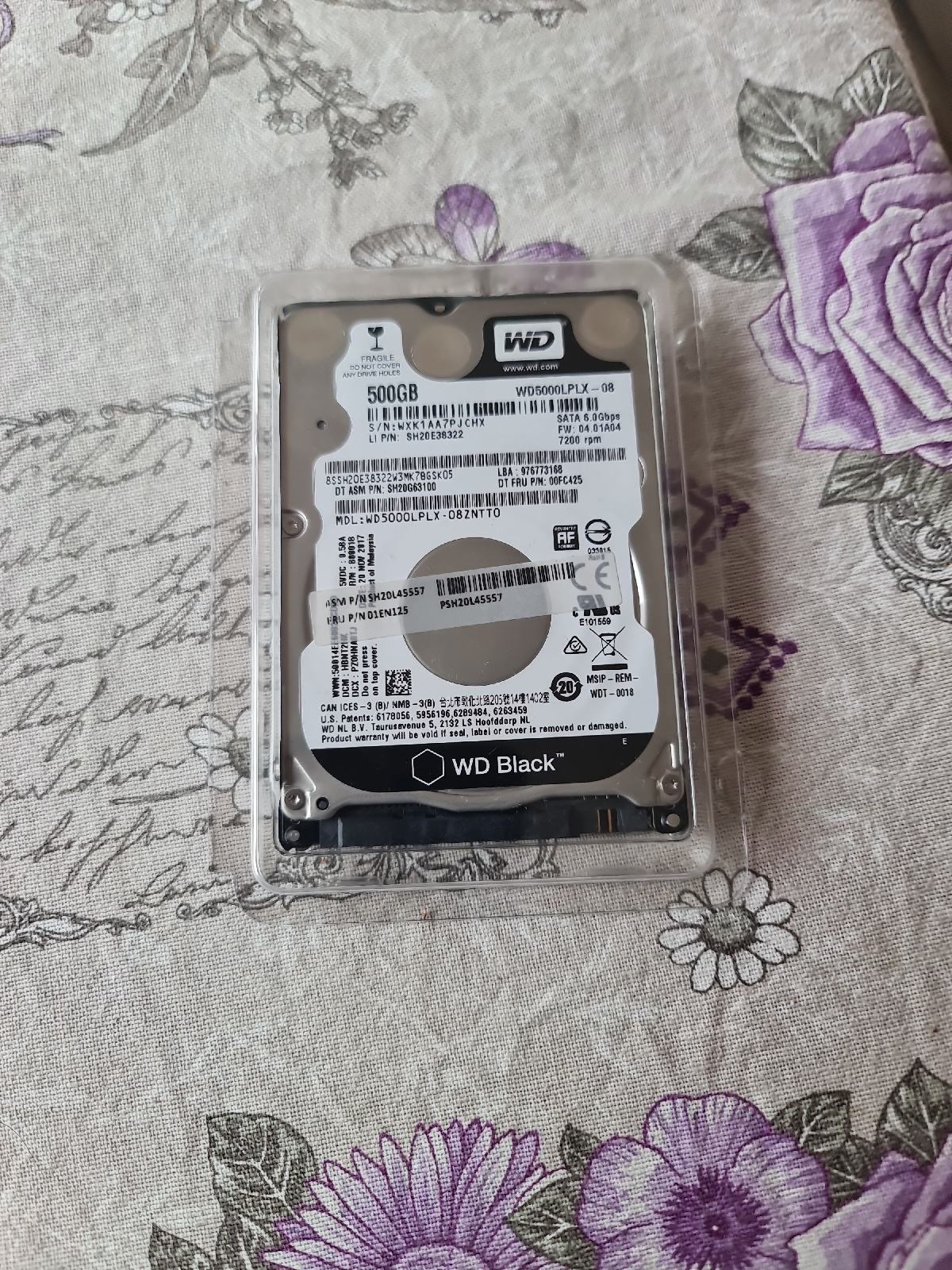 Hard disk HDD SATA 2.5 WD5000LPLX 500gb