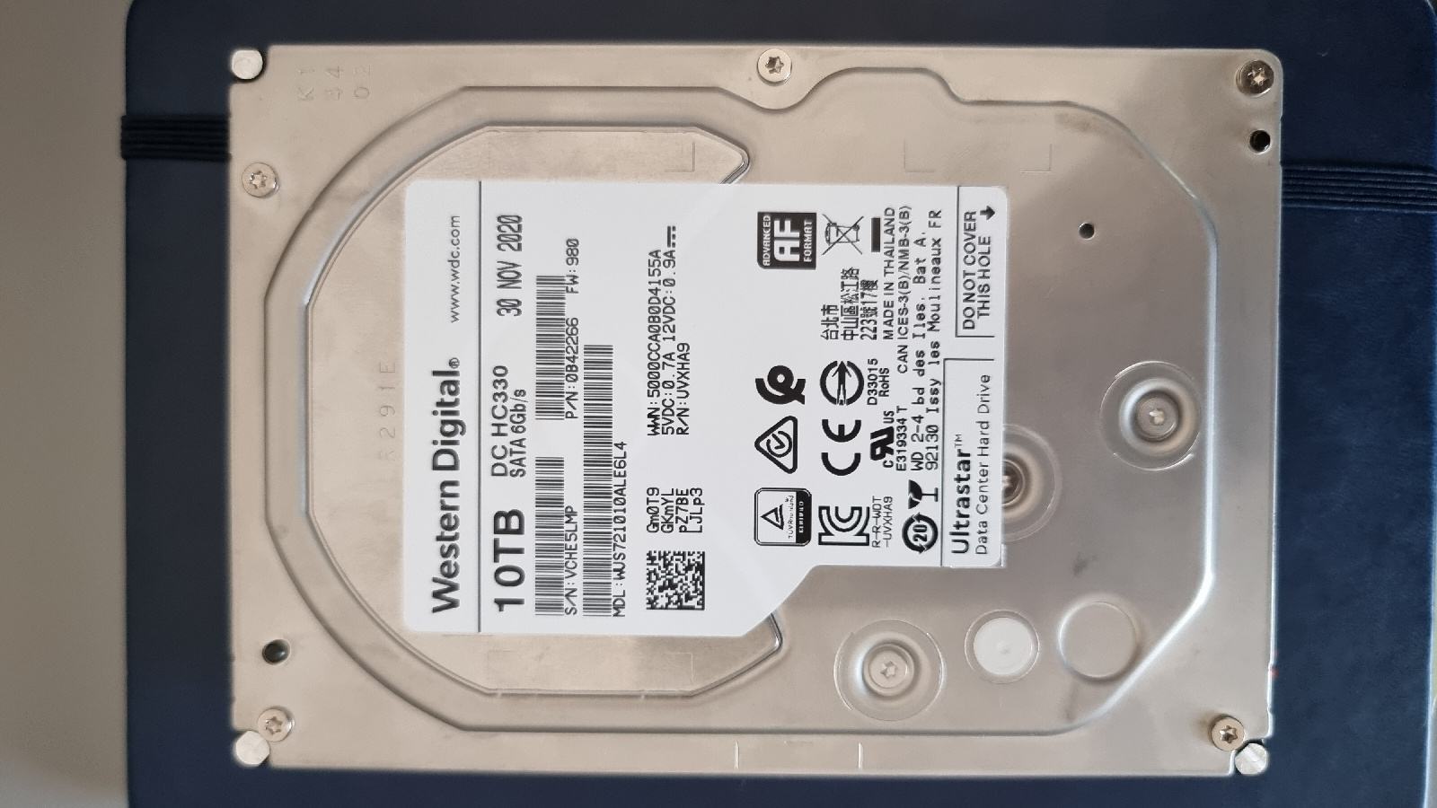 Hard disk - HDD Western digital 10tb