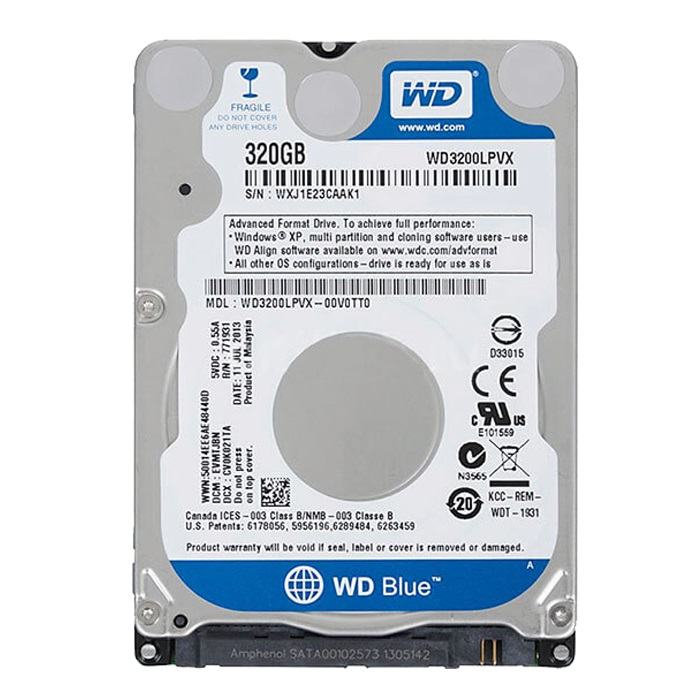 Hard disk za laptop 320GB