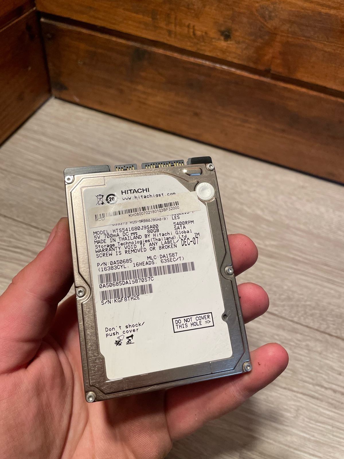 Hard disk sata 2.5 inca 80gb #POVOLJNO#