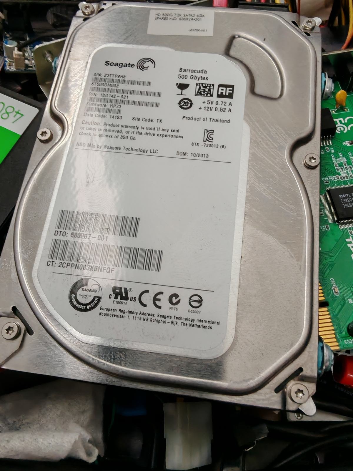 Hard disk Seagate 500gb