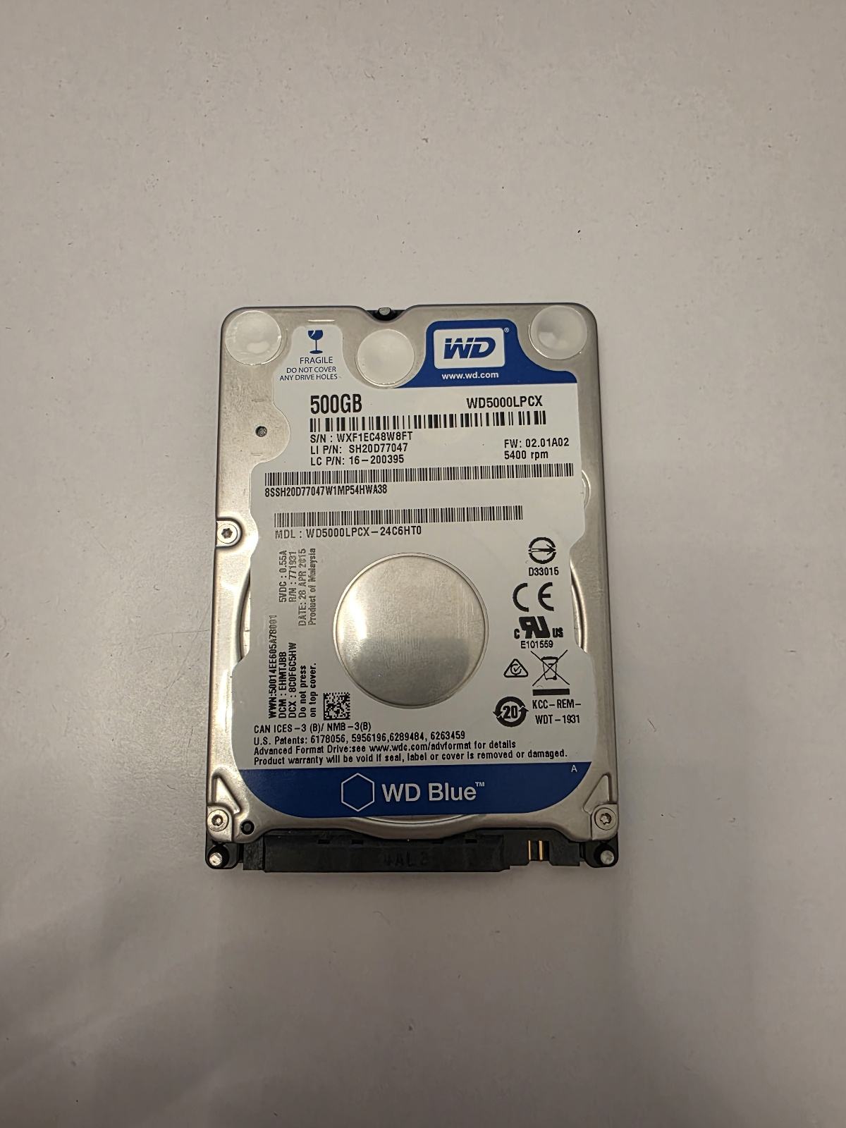 hdd 500gb