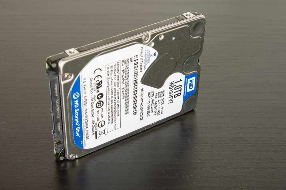 HDD WD Scorpio Blue 1TB