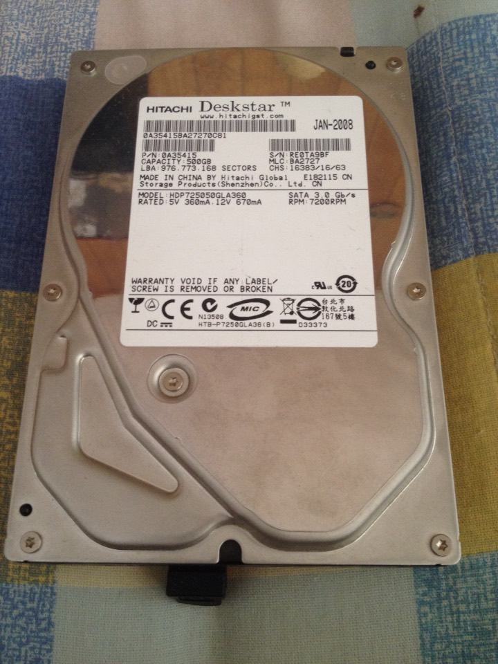HITACHI Deskstar 500GB