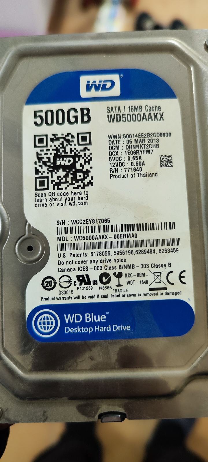 Razni hard diskovi - 500gb