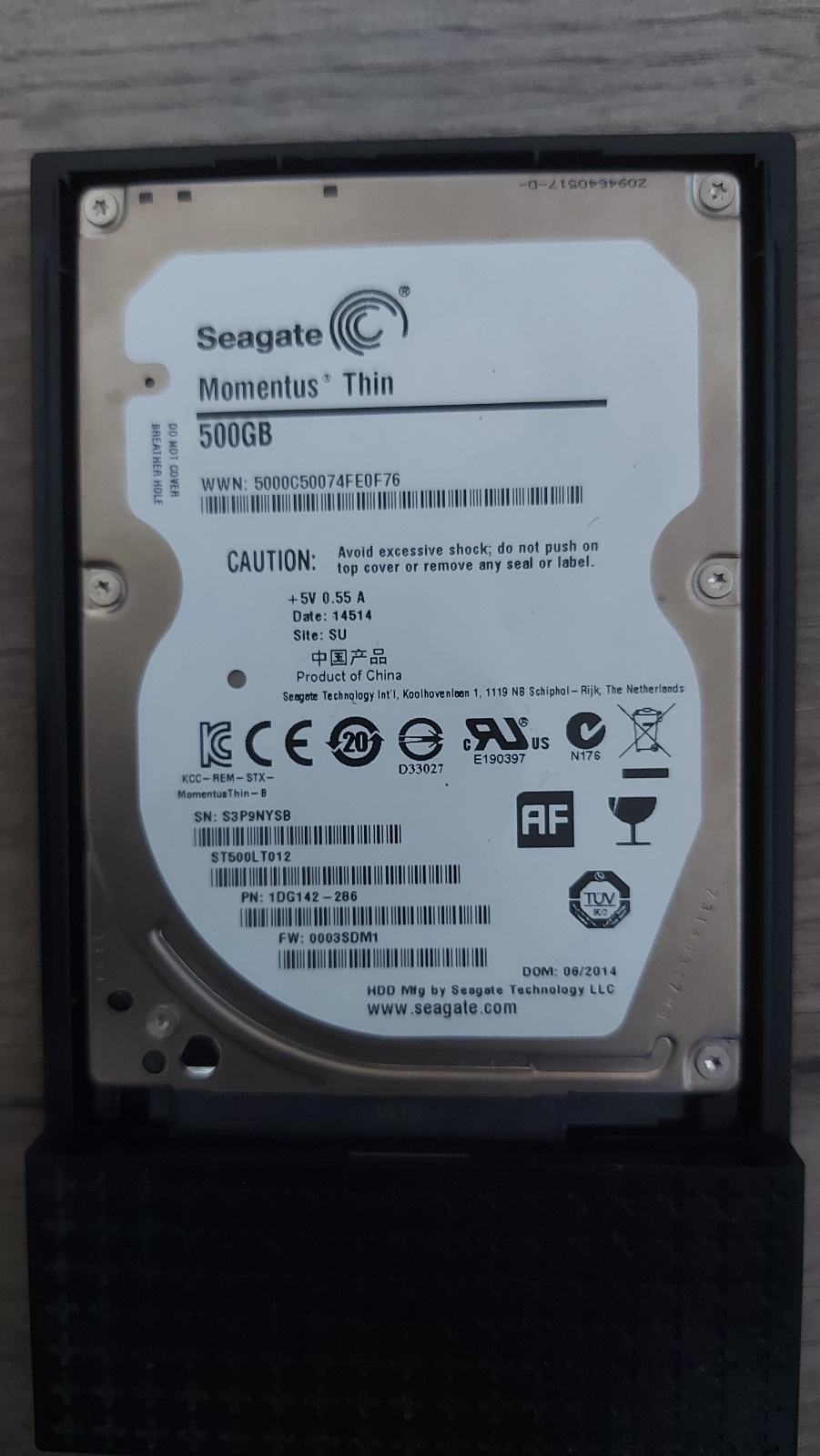 USB-C Vanjski HDD 500GB