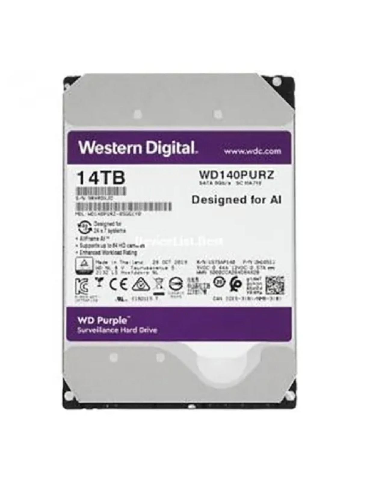 WD 14TB Hard Disk