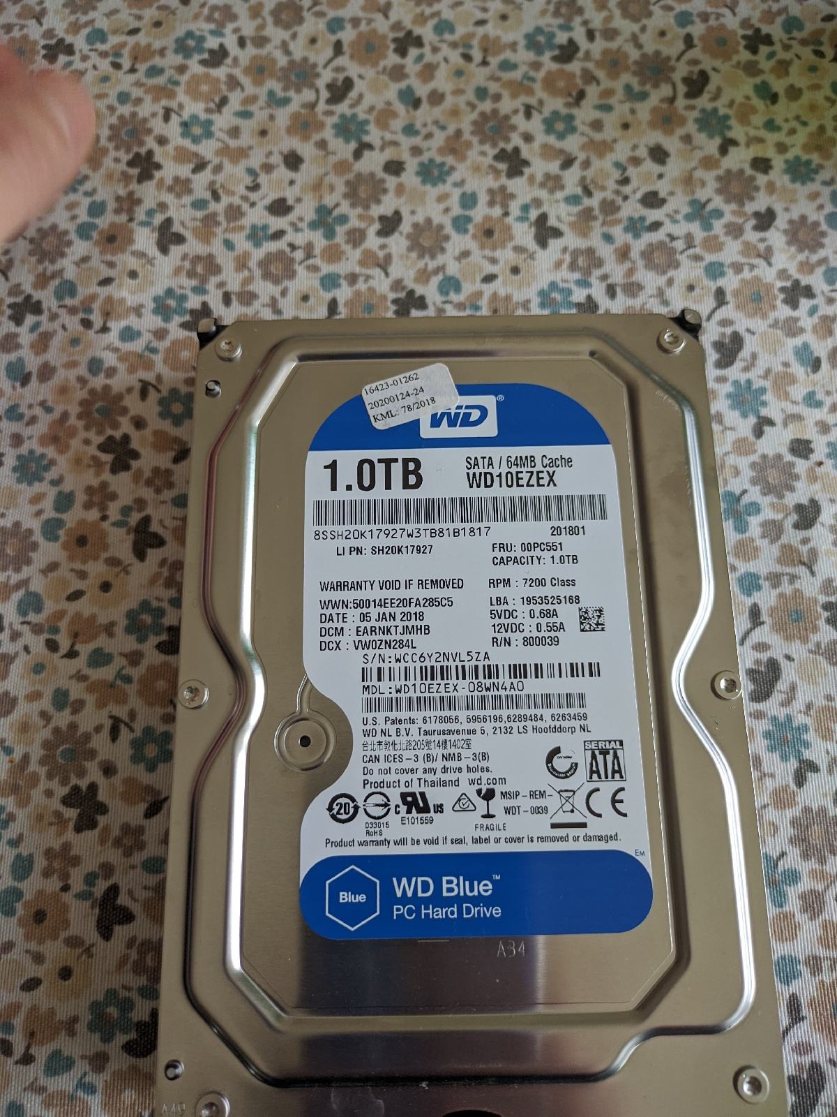 wd blue 1 tb