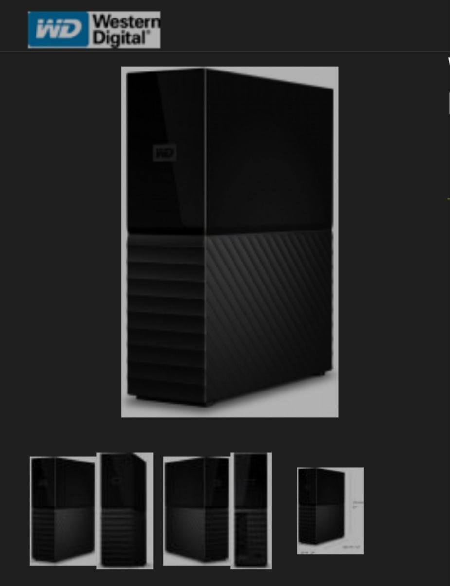 Western Digital My Book 18TB USB 3.0 Micro-B, HARD DISK