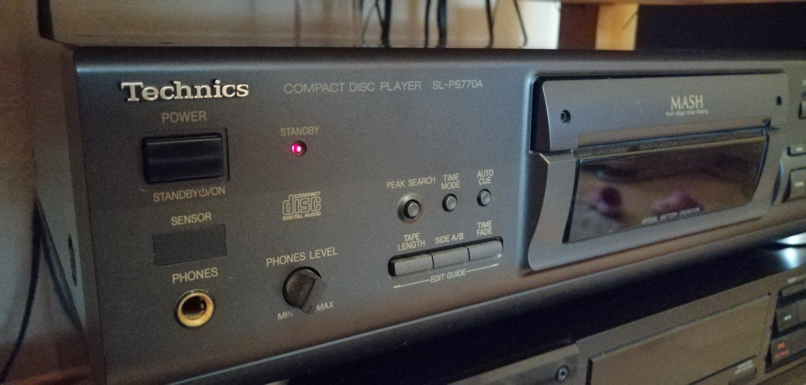 CD Player Technics SL - PS 770A