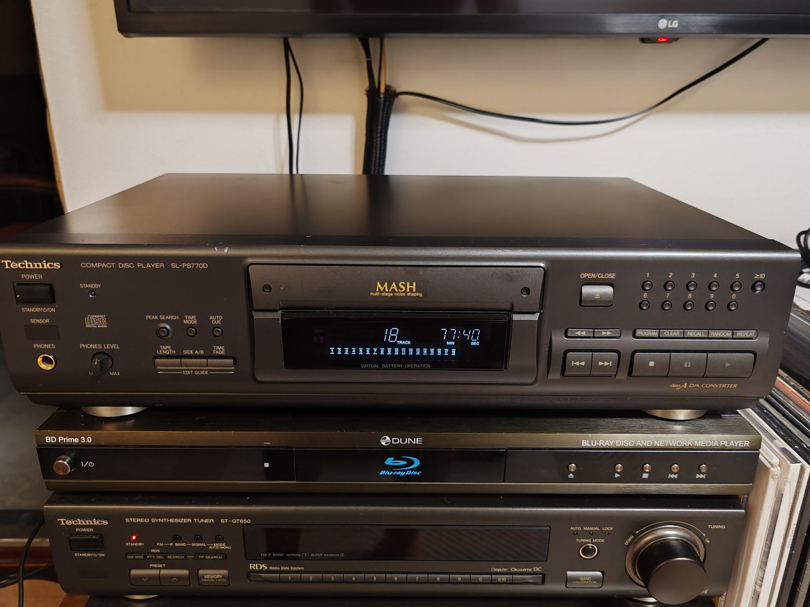 CD player Technics SL-PS770