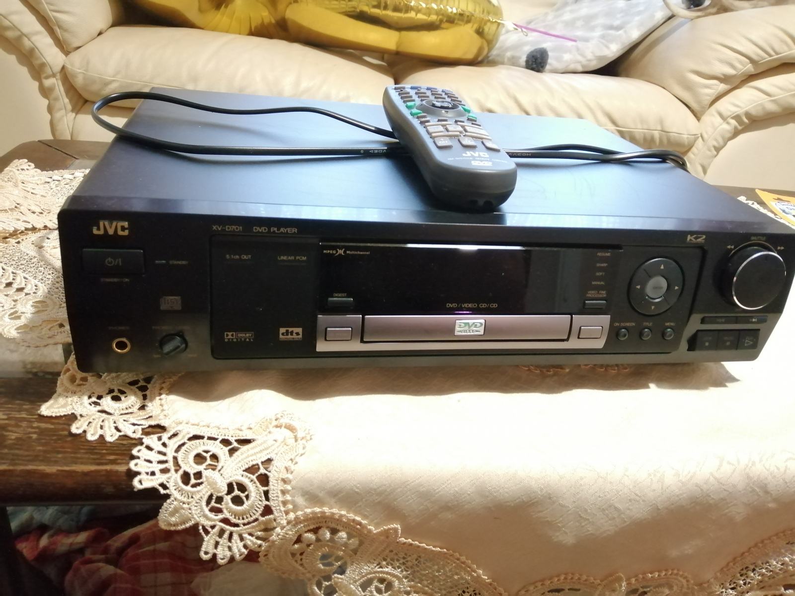JVC dvd player