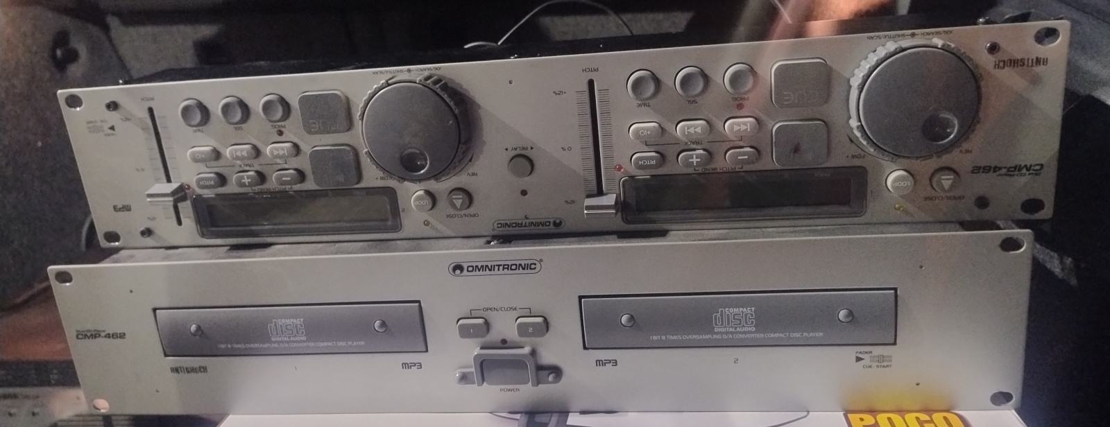 OMNITRONIC CMP-462 Doppel-CD/MP3-player