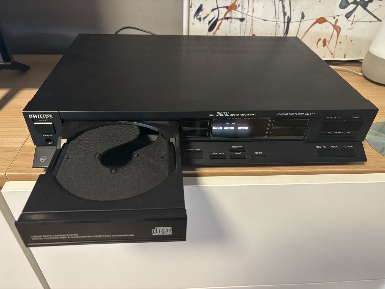 Philips CD471 - TDA1541A DAC / CDM-4/11