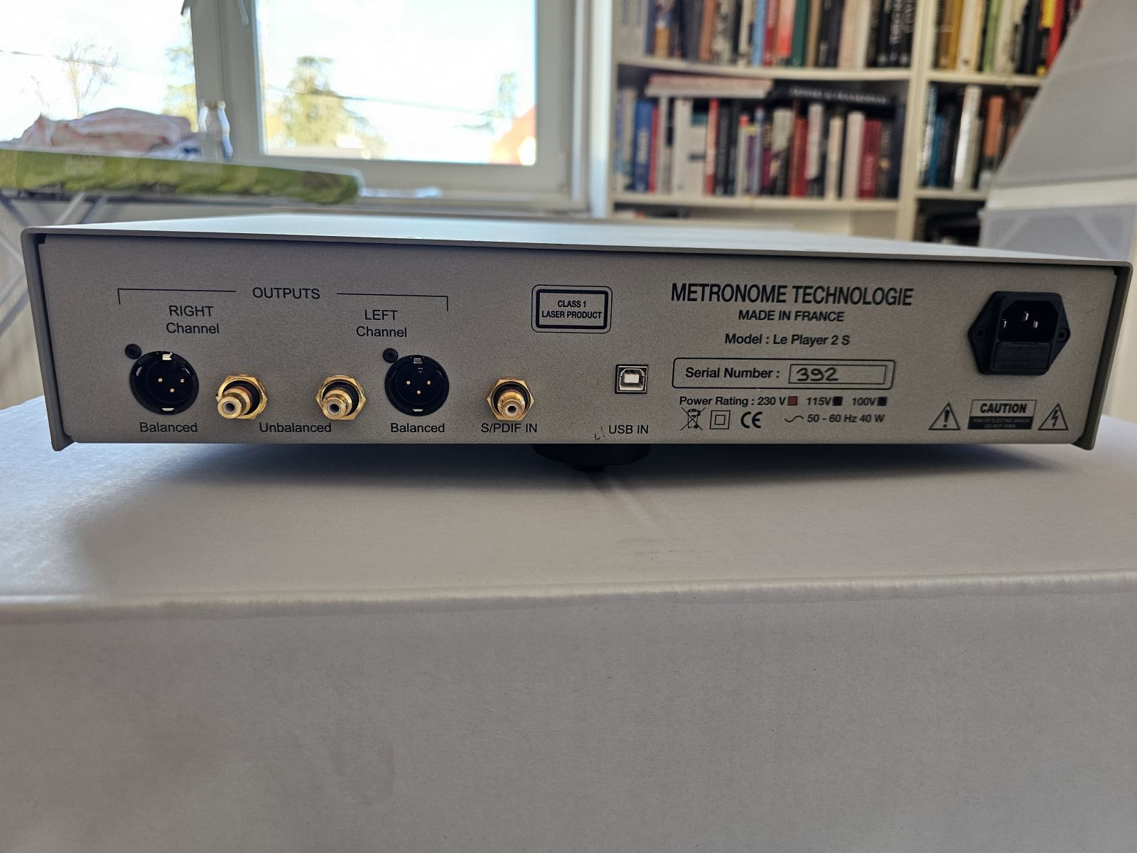 Prodajem Metronome Le PLayer 2S, high-end CD player/DSD 256 USB DAC