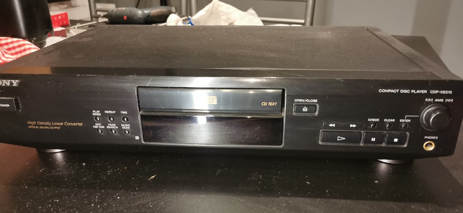 Sony Cd CDP-XE510