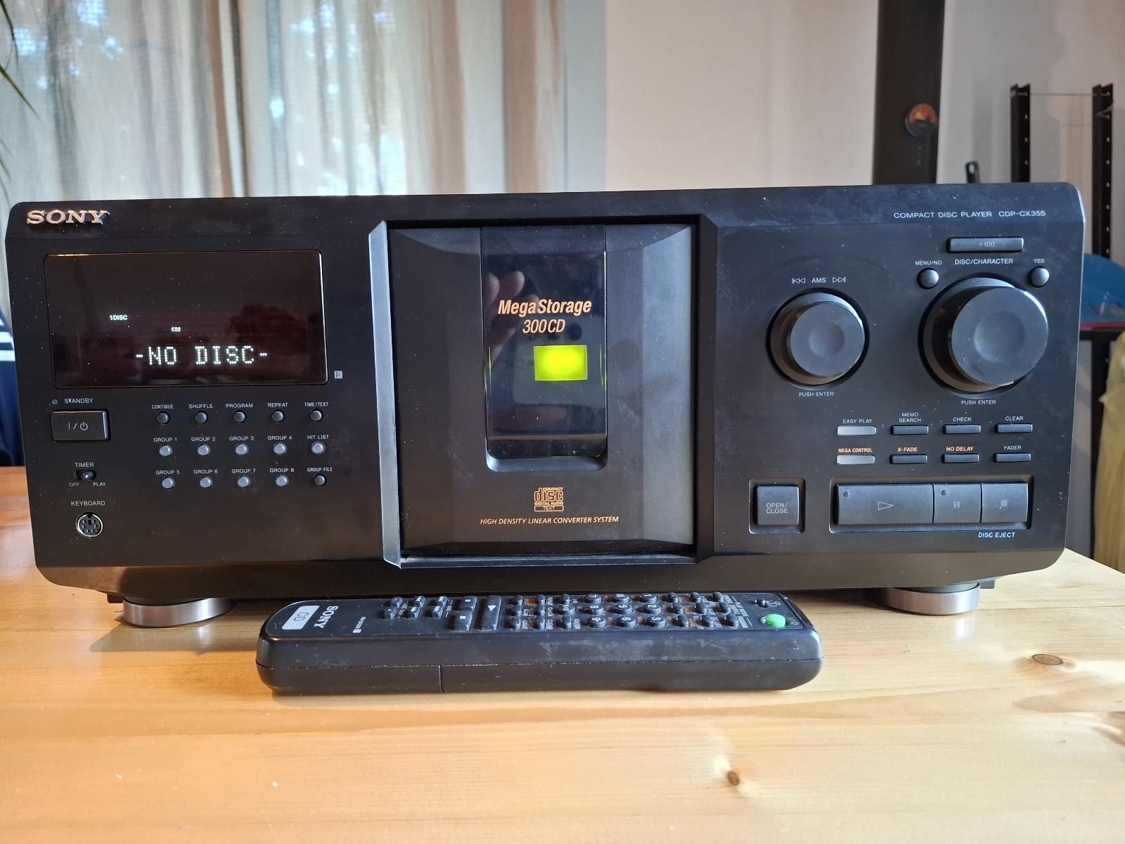 Sony MegaStorage 300CD CDP-CX355