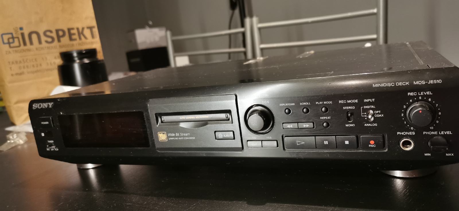 Sony Minidisc MDS-JE510
