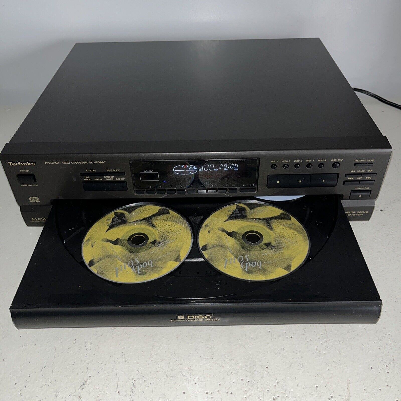 Technics SL-PD887 5 Disc CD Changer Player