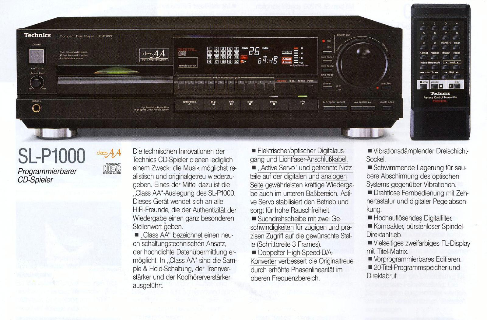 Technics SLP-1000