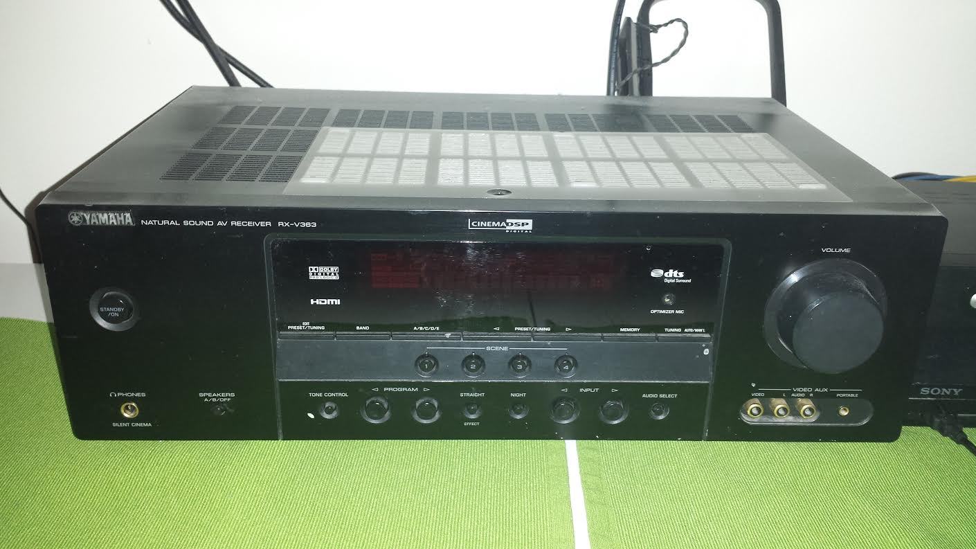 AV Receiver YAMAHA RX-v363
