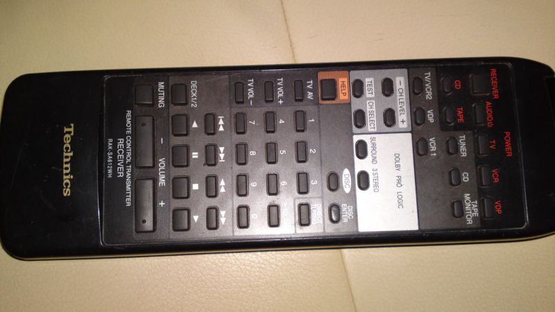 Daljinski za Technics Receiver RAK-SA612WH ŠALJEM POŠTOM