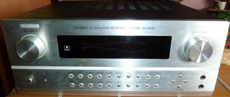Dixon 6 channel AV receiver AV-6688