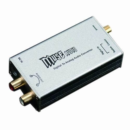 Muse Audio DAC (Digital Audio Converter), cs8416 + cs4344, novo