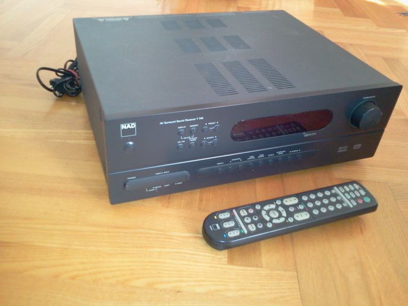 NAD T743 HOME CINEMA RECEIVER
