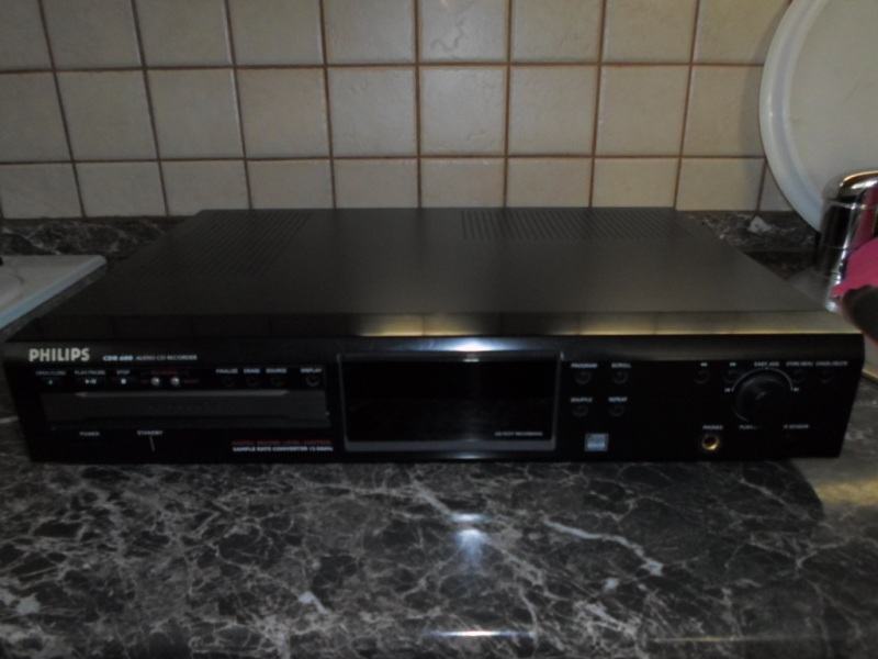 PHILIPS CDR 600 AUDIO CD RECORDER