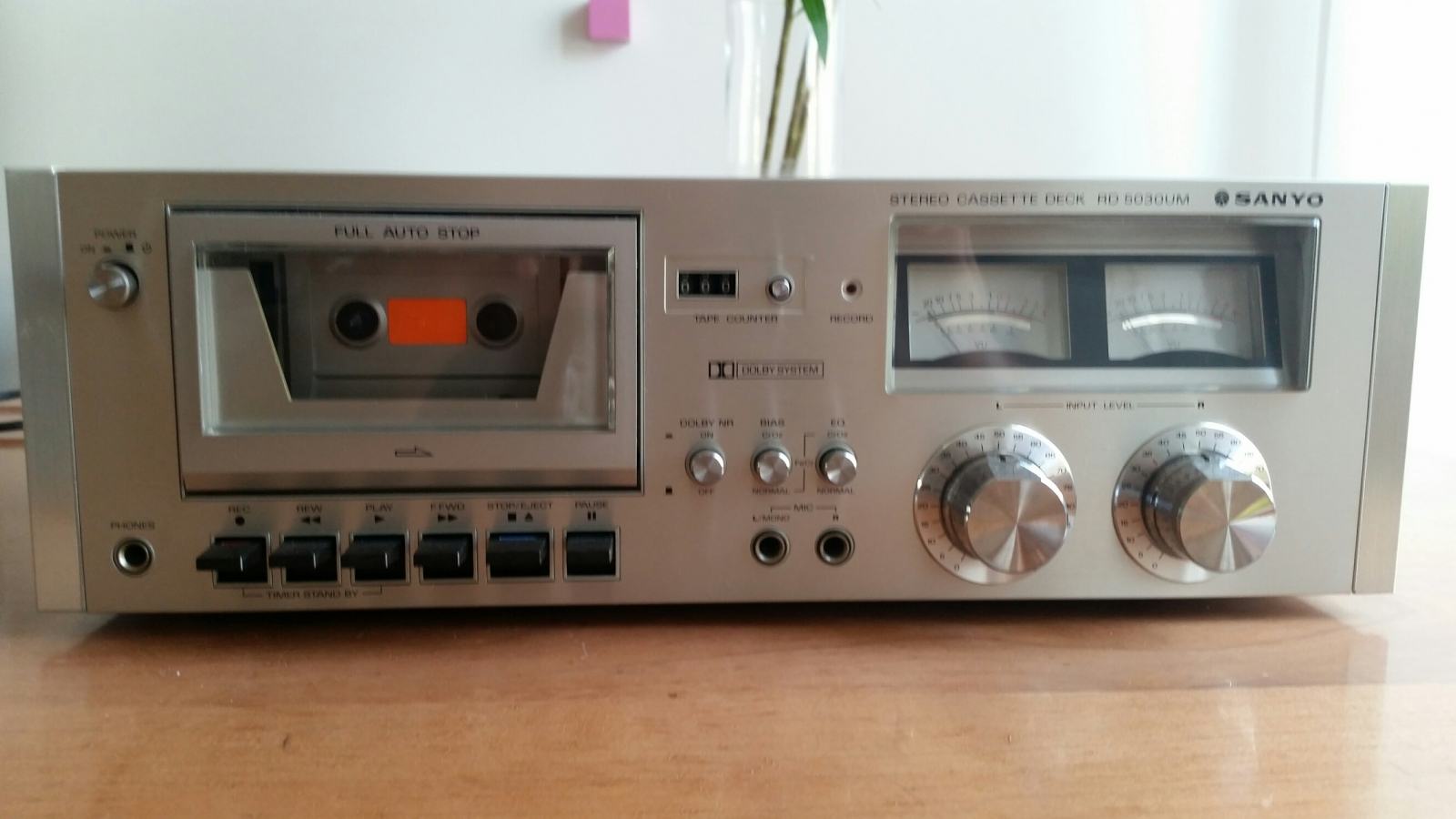 SANYO CASSETTE DECK RD5030 UM (Vintage/near mint kondicija)