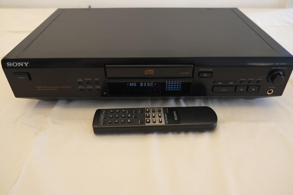SONY CDP-XE510 CD player