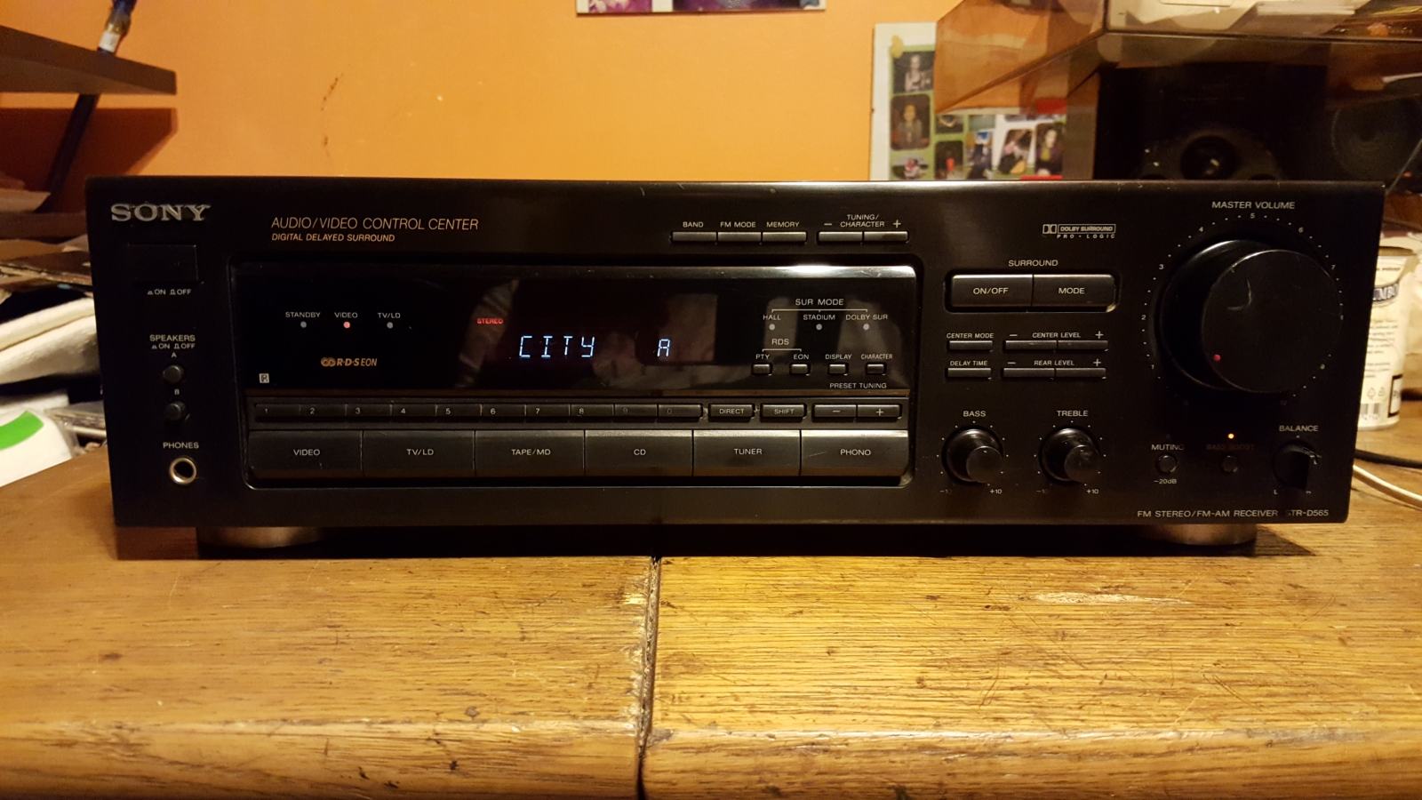 Sony reciver str-d 565