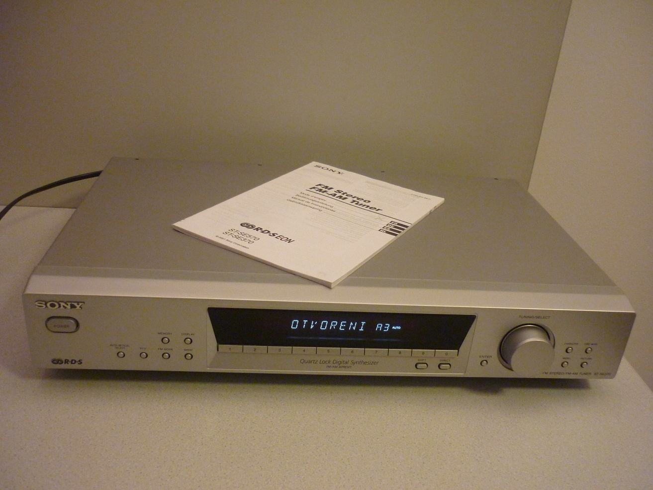Sony ST-SE370 tuner