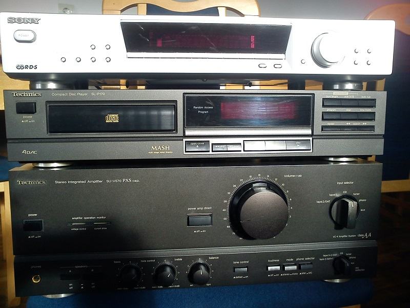 SONY ST-SE370 +TECHNICS SL-P170