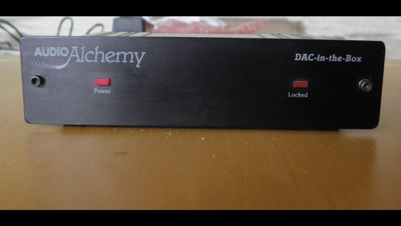 AUDIO ALCHEMY DAC in the Box