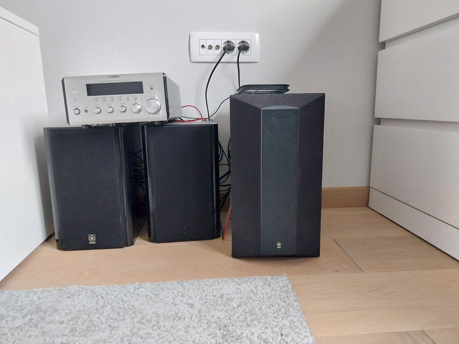 Midi receiver, zvučnici i subwoofer Yamaha