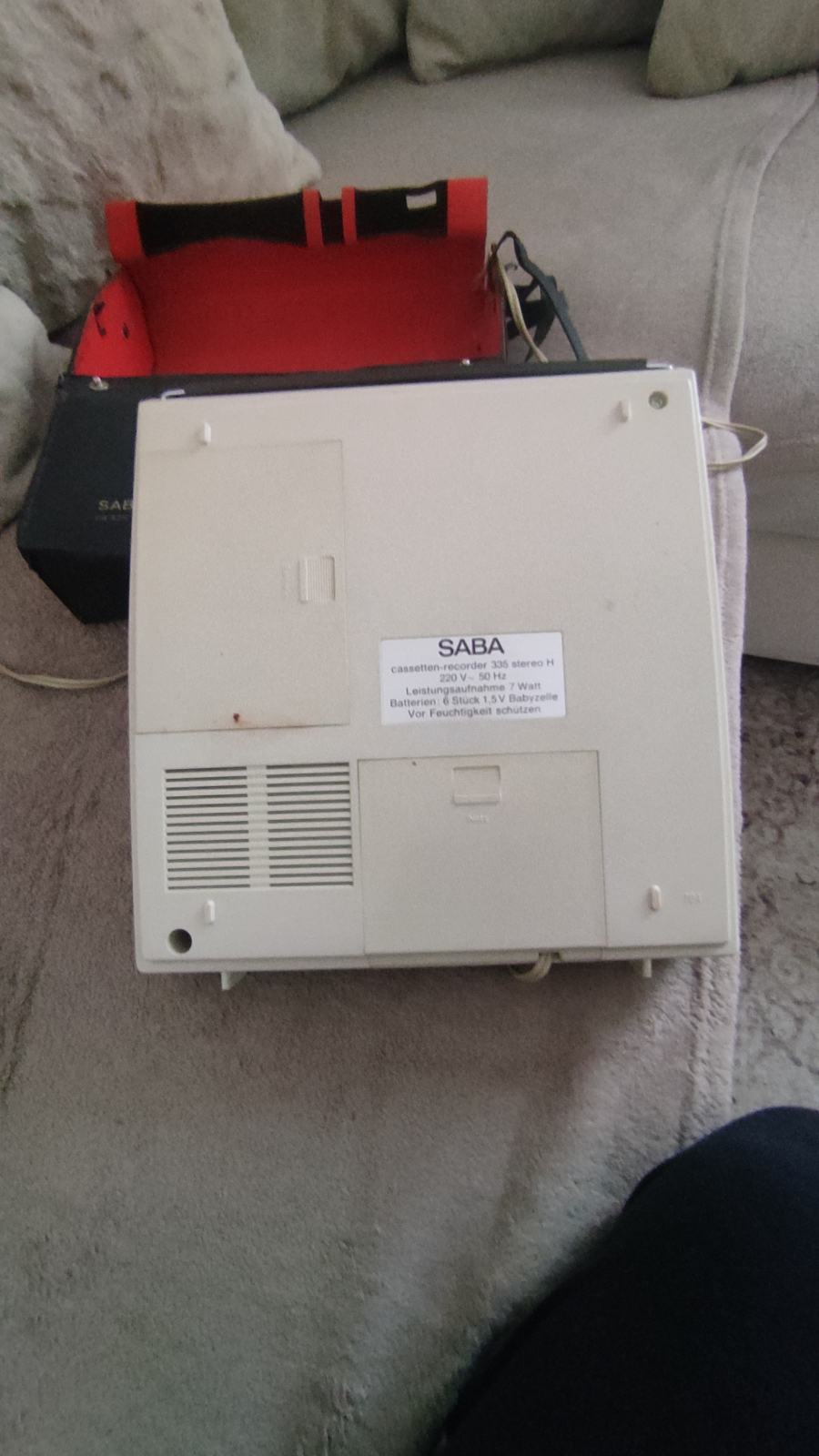 Saba CR 335 stereo,,magnetofon