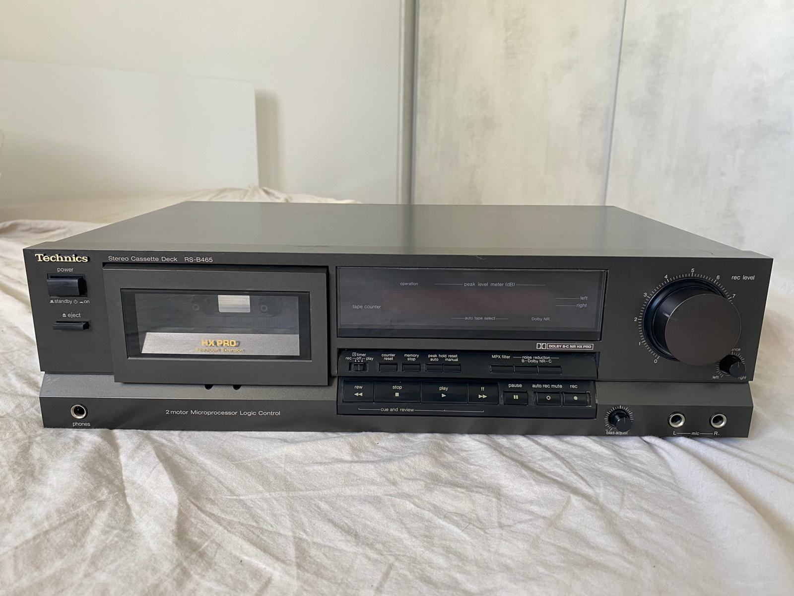 TECHNICS RS-B465 Stereo Cassette Deck